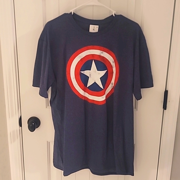 Marvel | Shirts | Marvel Captain America Shirt | Poshmark